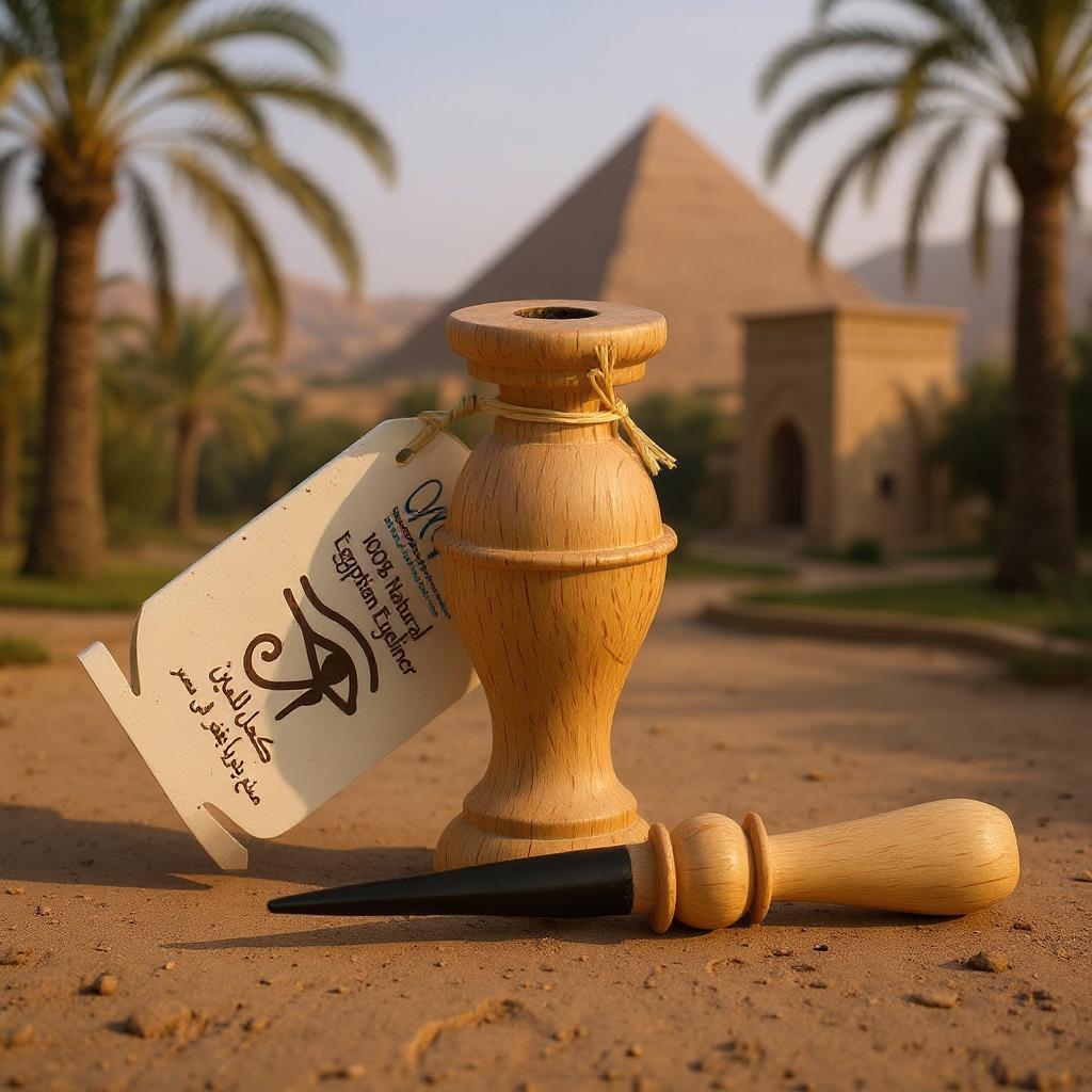 Natural Arabic Kohl Eyeliner – Nefertari Organics